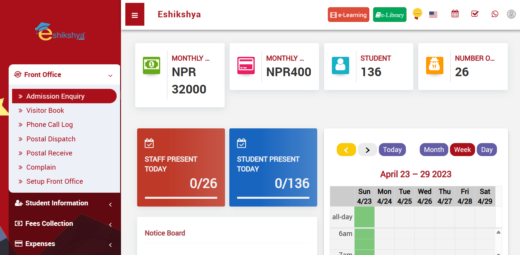 Dashboard - Documentation